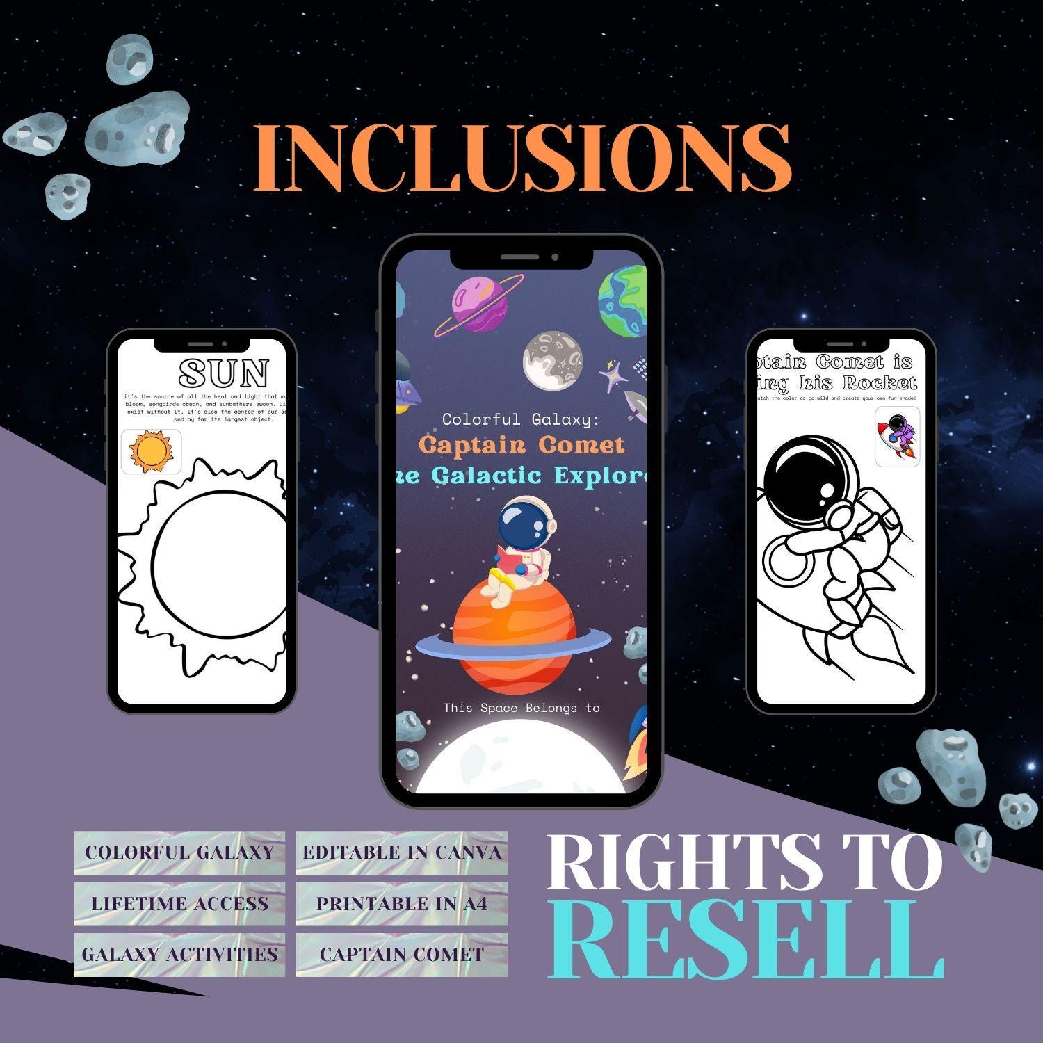 Galaxy Coloring Book| Packed With Colorful and Fun Activities ...