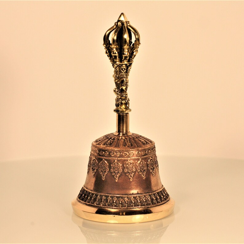 Buddhist Bell 7 Inches, Drilbu, Ghanta, Bell Bronze - Etsy