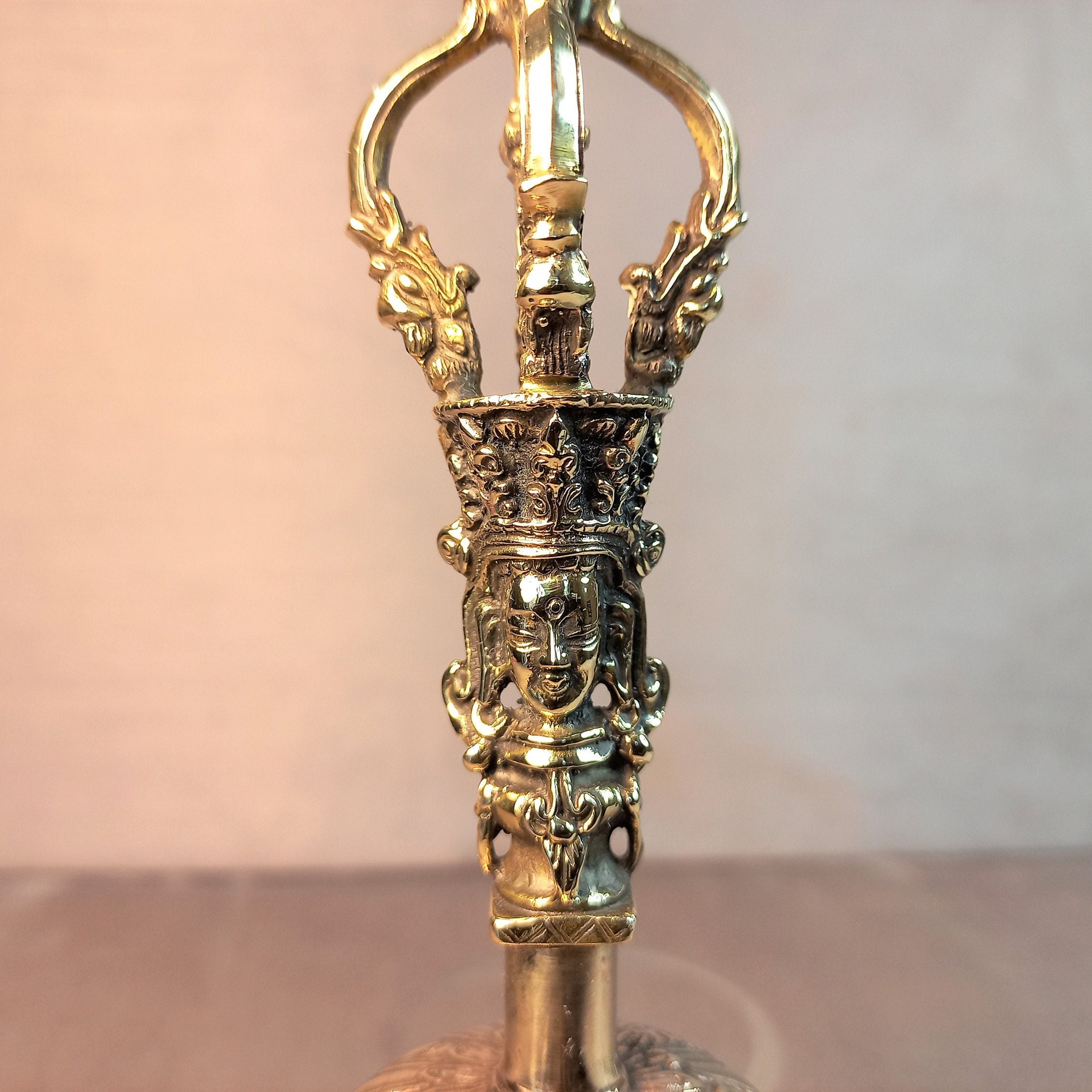 Buddhist Bell, Ghanta, Drilbu, 6 Inch - Etsy