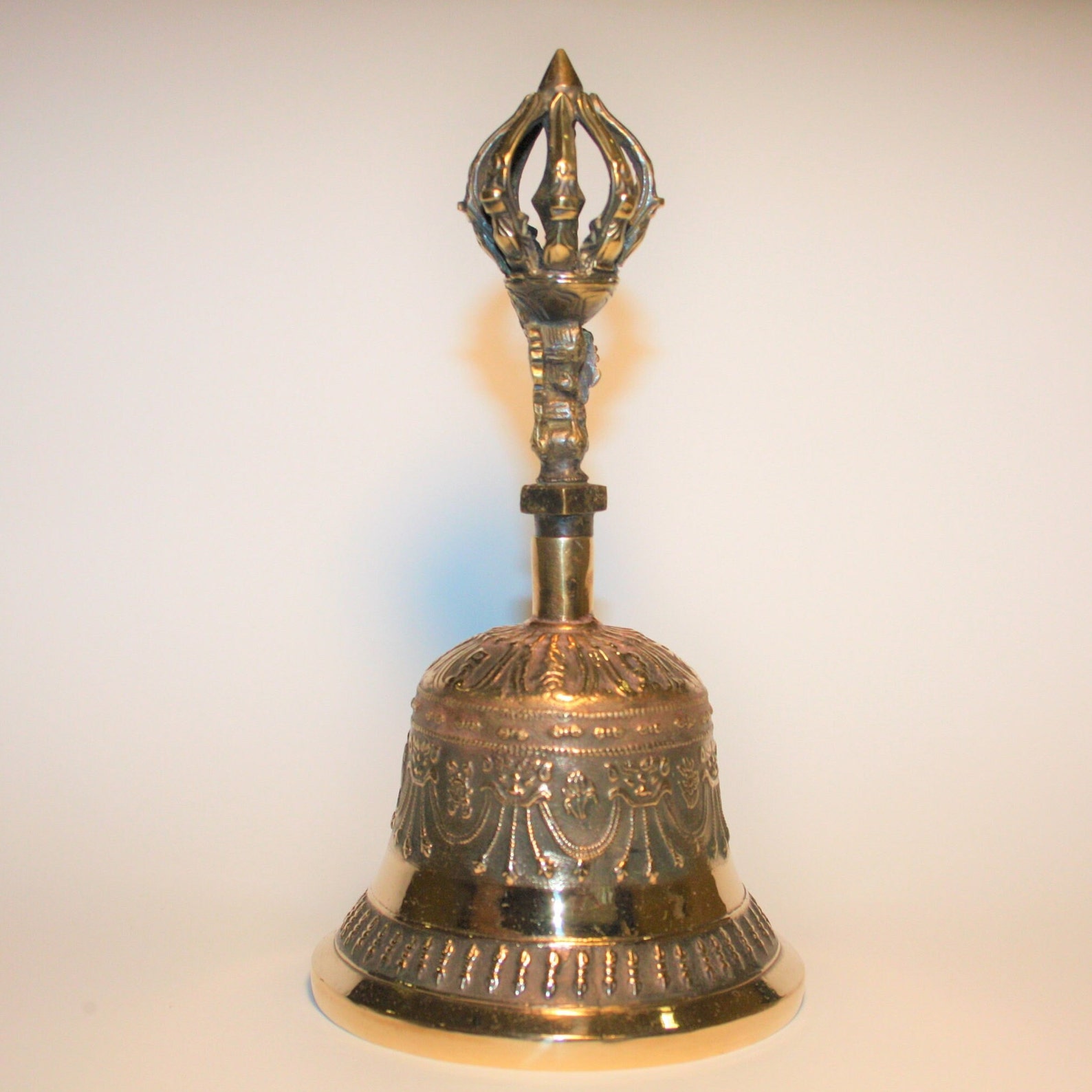 Ritual Bell, Ghanta, Drilbu 7 Inch - Etsy