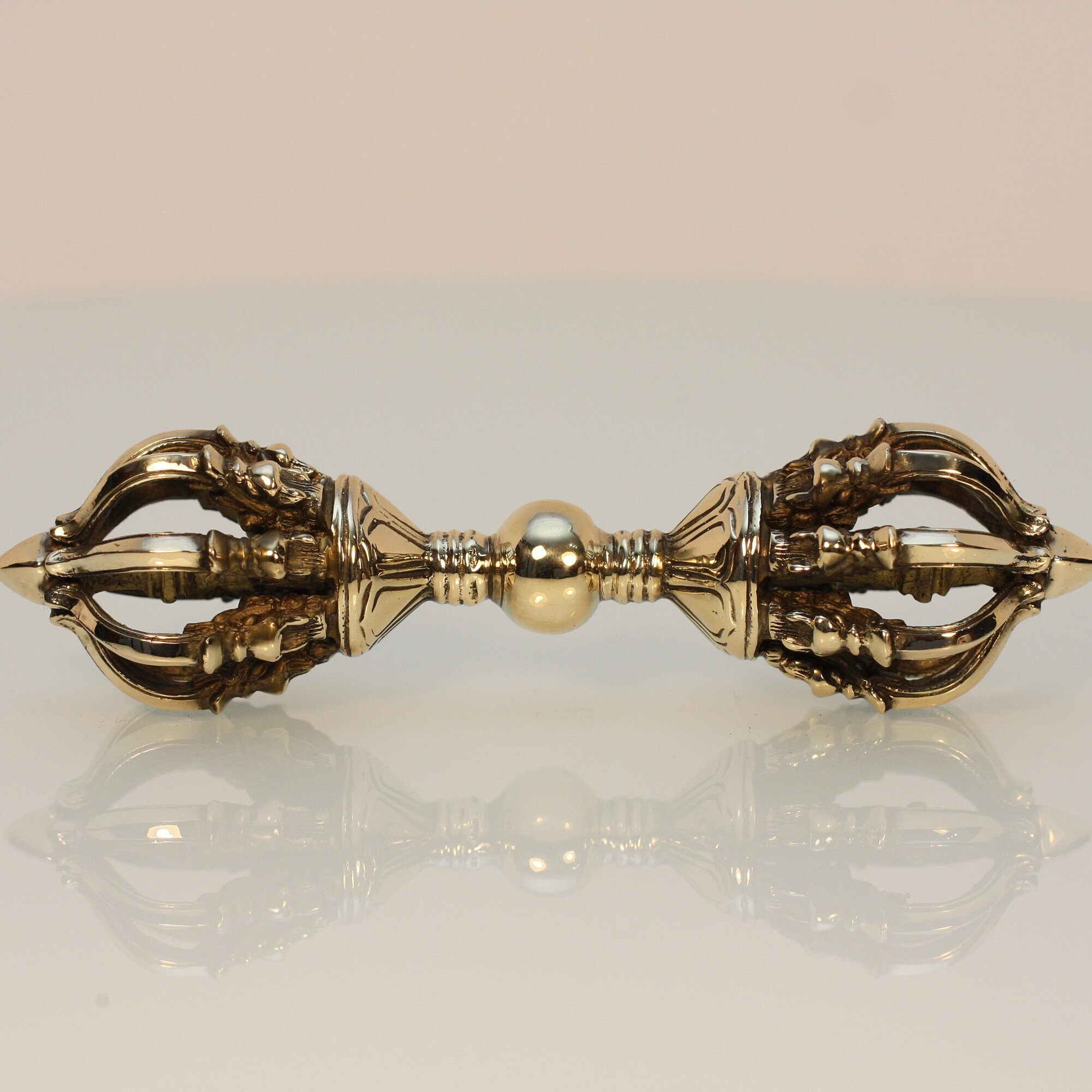 Vajra, Dorje Six Petal Lotus, Buddhist Altar Buddhist Ritual Object - Etsy