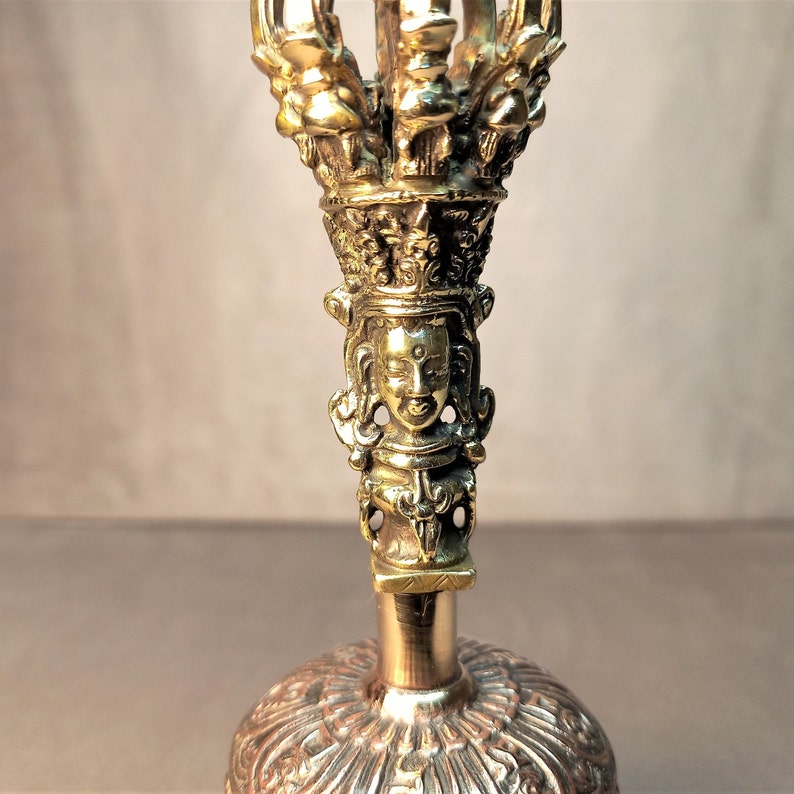 Buddhist Bel 6 Inch, Ghanta Drilbu. - Etsy