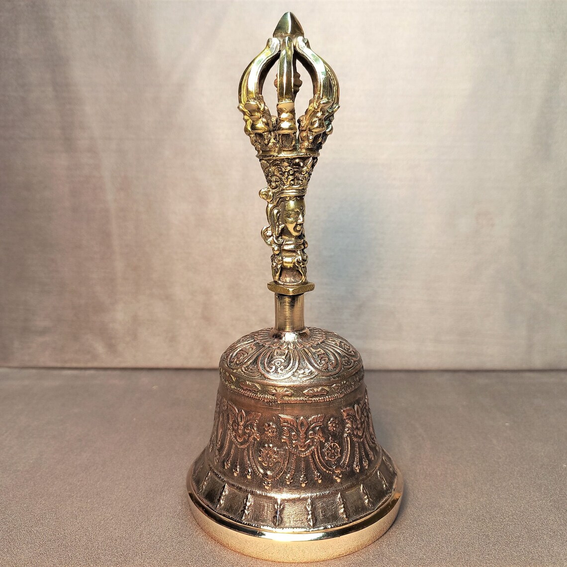 Buddhist Bel 6 Inch, Ghanta Drilbu. - Etsy