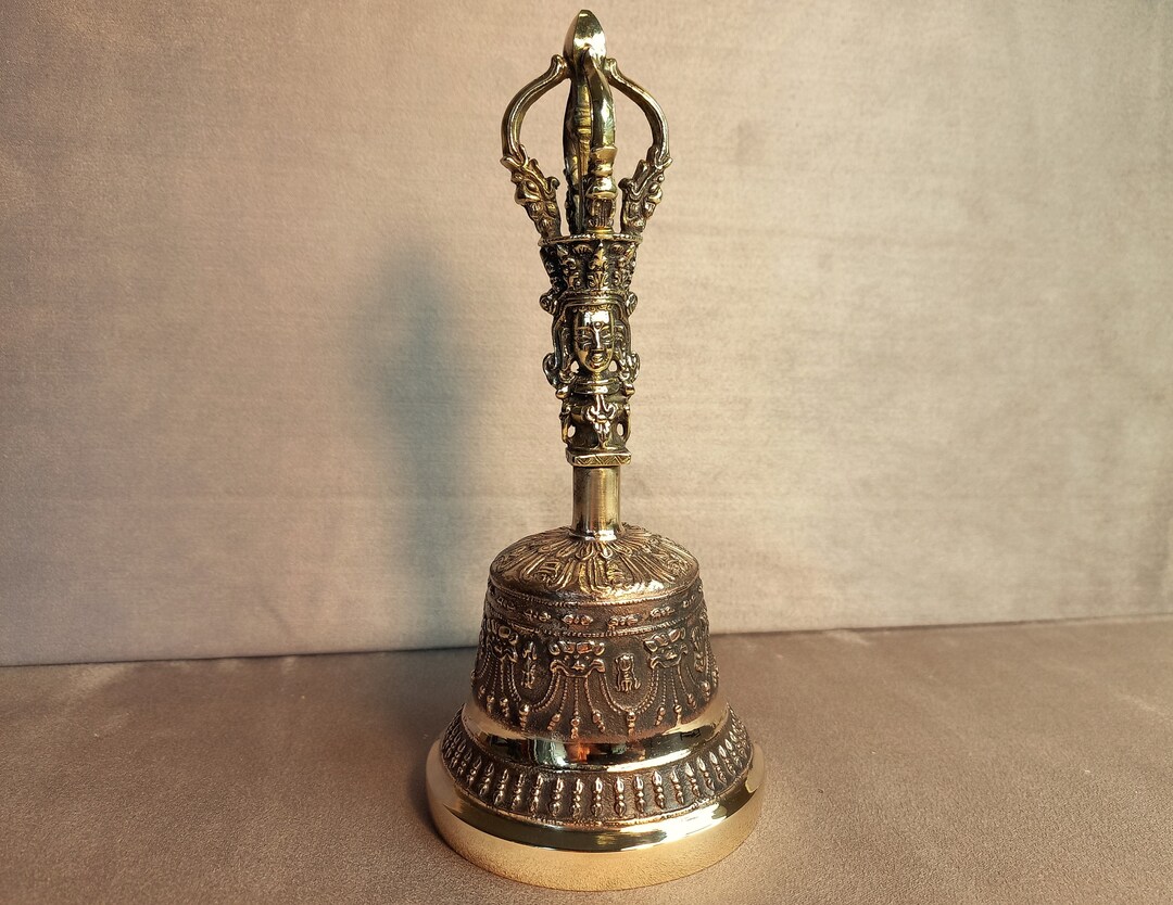 Buddhist Bell, Ghanta, Drilbu, 6 Inch - Etsy