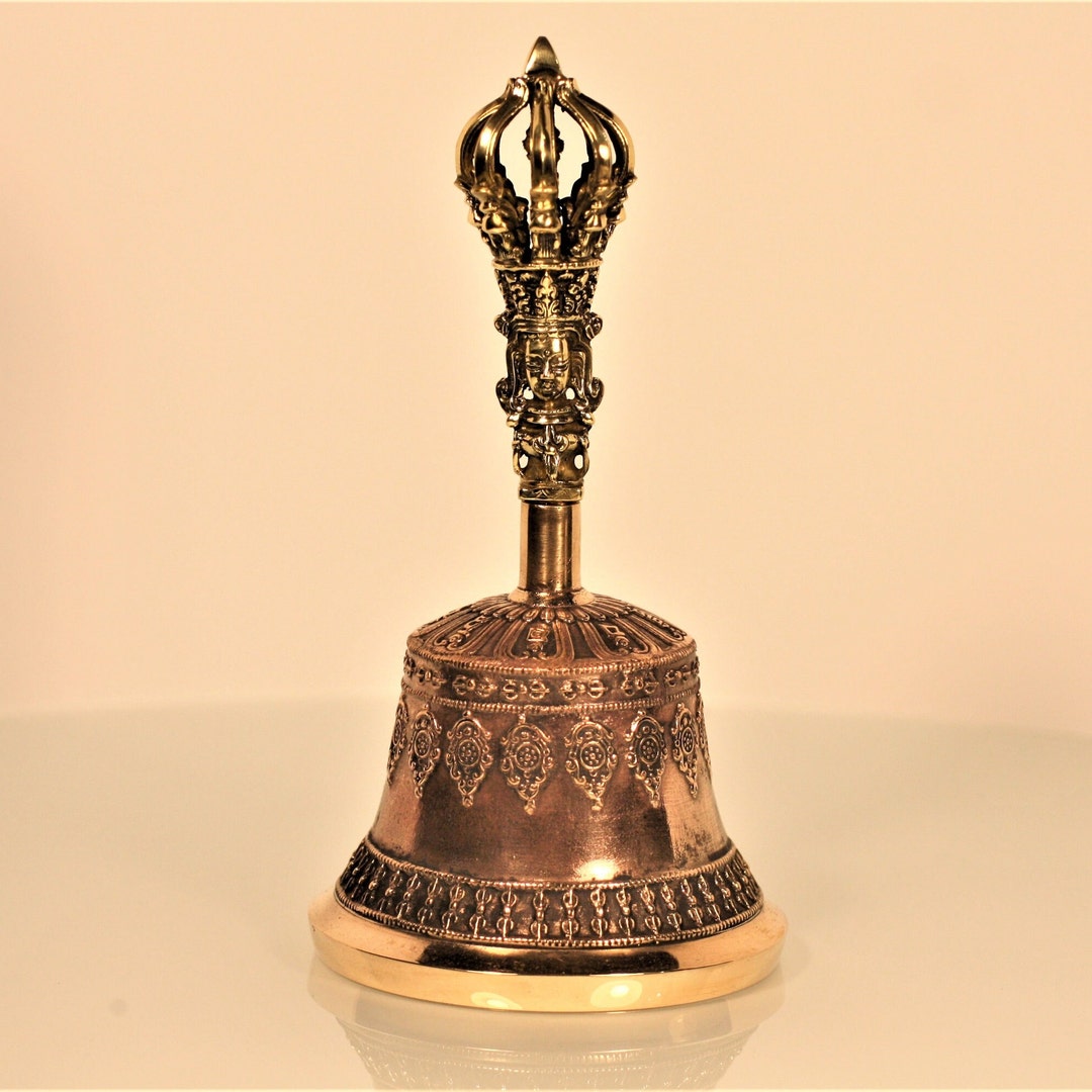 Buddhist Bell 7 Inches, Drilbu, Ghanta, Bell Bronze - Etsy