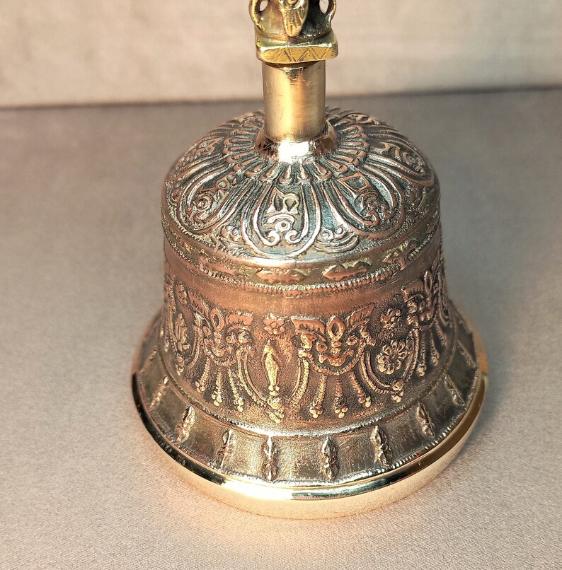 Buddhist Bel 6 Inch, Ghanta Drilbu. - Etsy