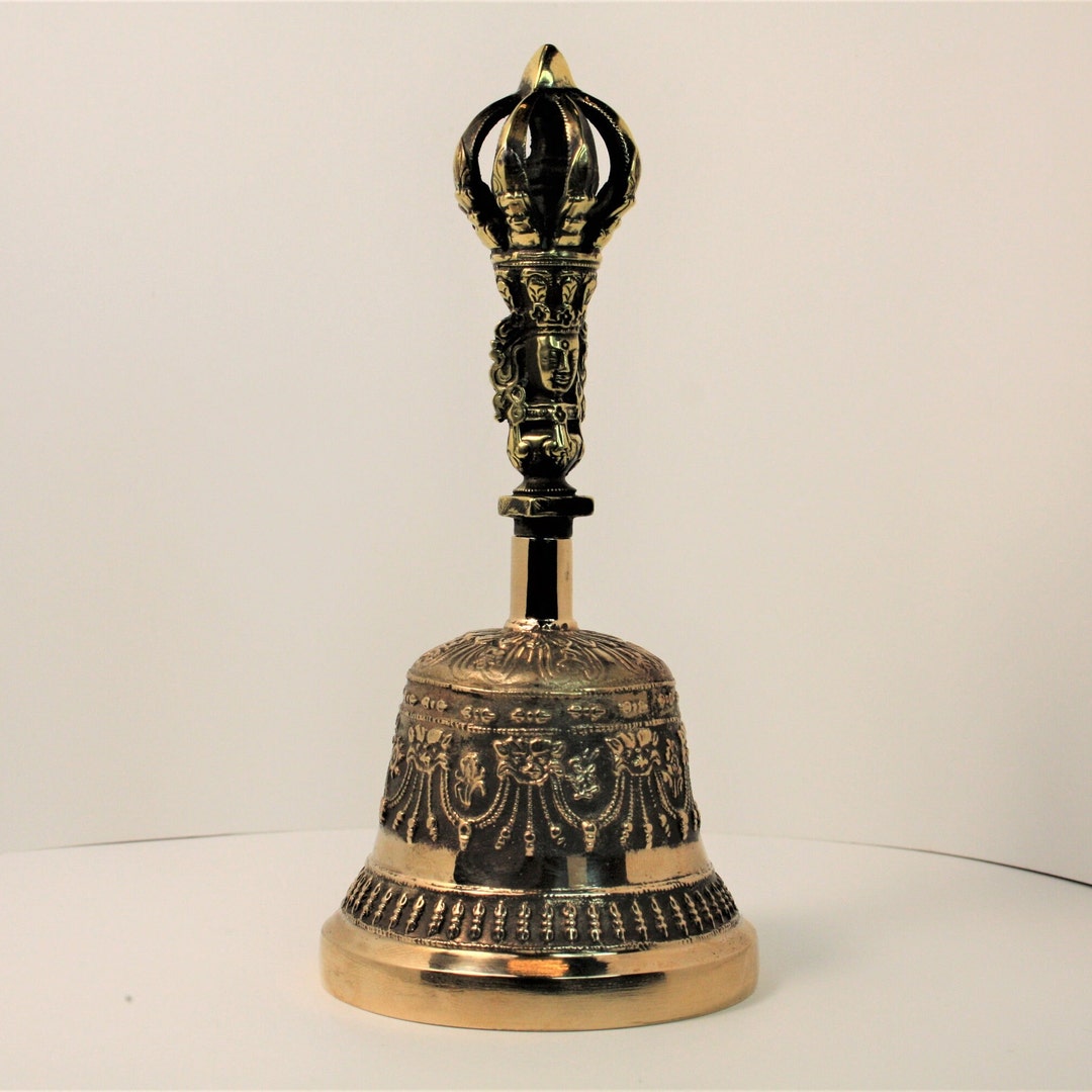 Buddhist Bell, Ghanta, Drilbu 6 Inch - Etsy