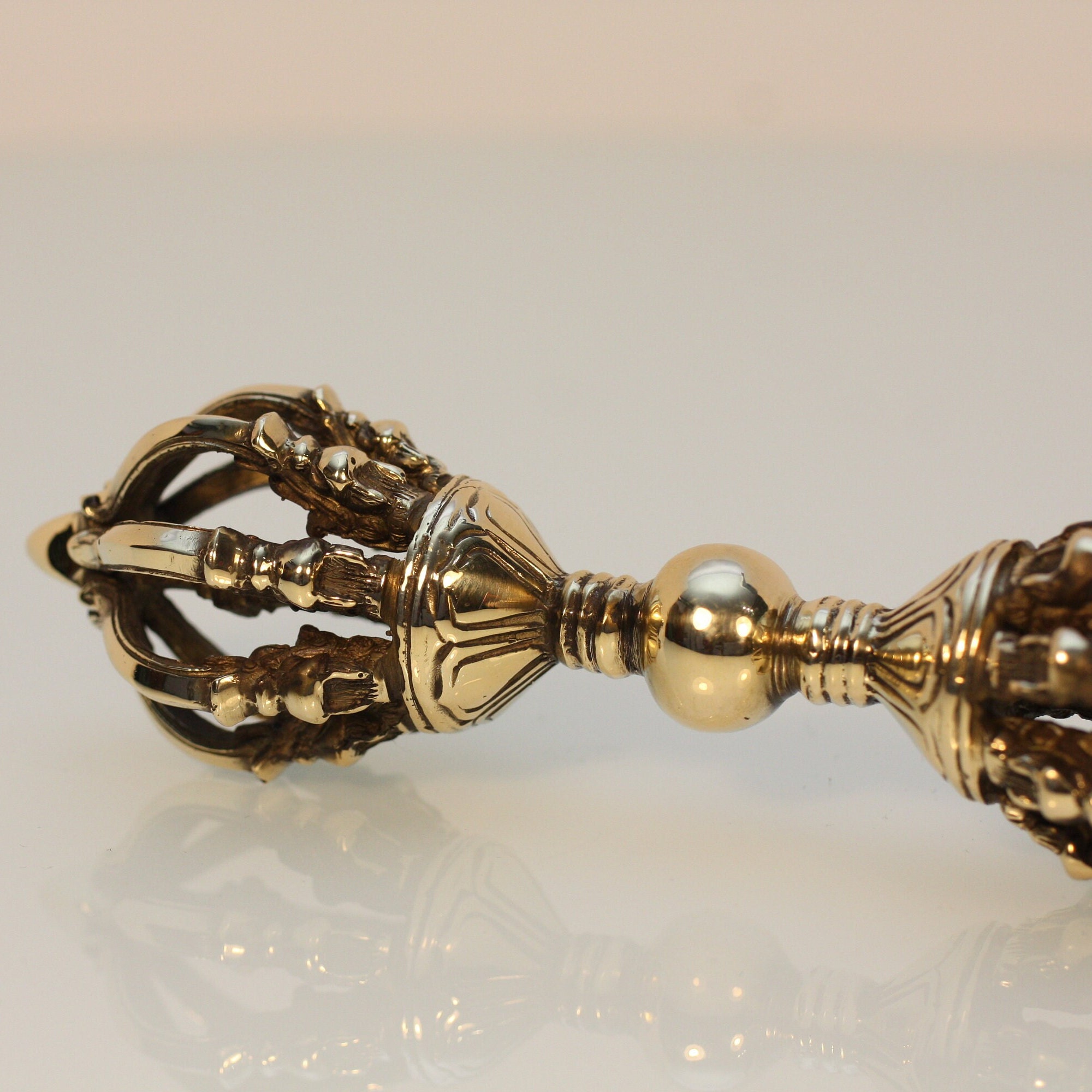 Vajra, Dorje Six Petal Lotus, Buddhist Altar Buddhist Ritual Object - Etsy
