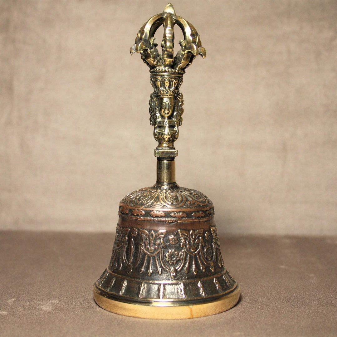 Buddhist Bell Ghanta Drilbu 6 Inch - Etsy