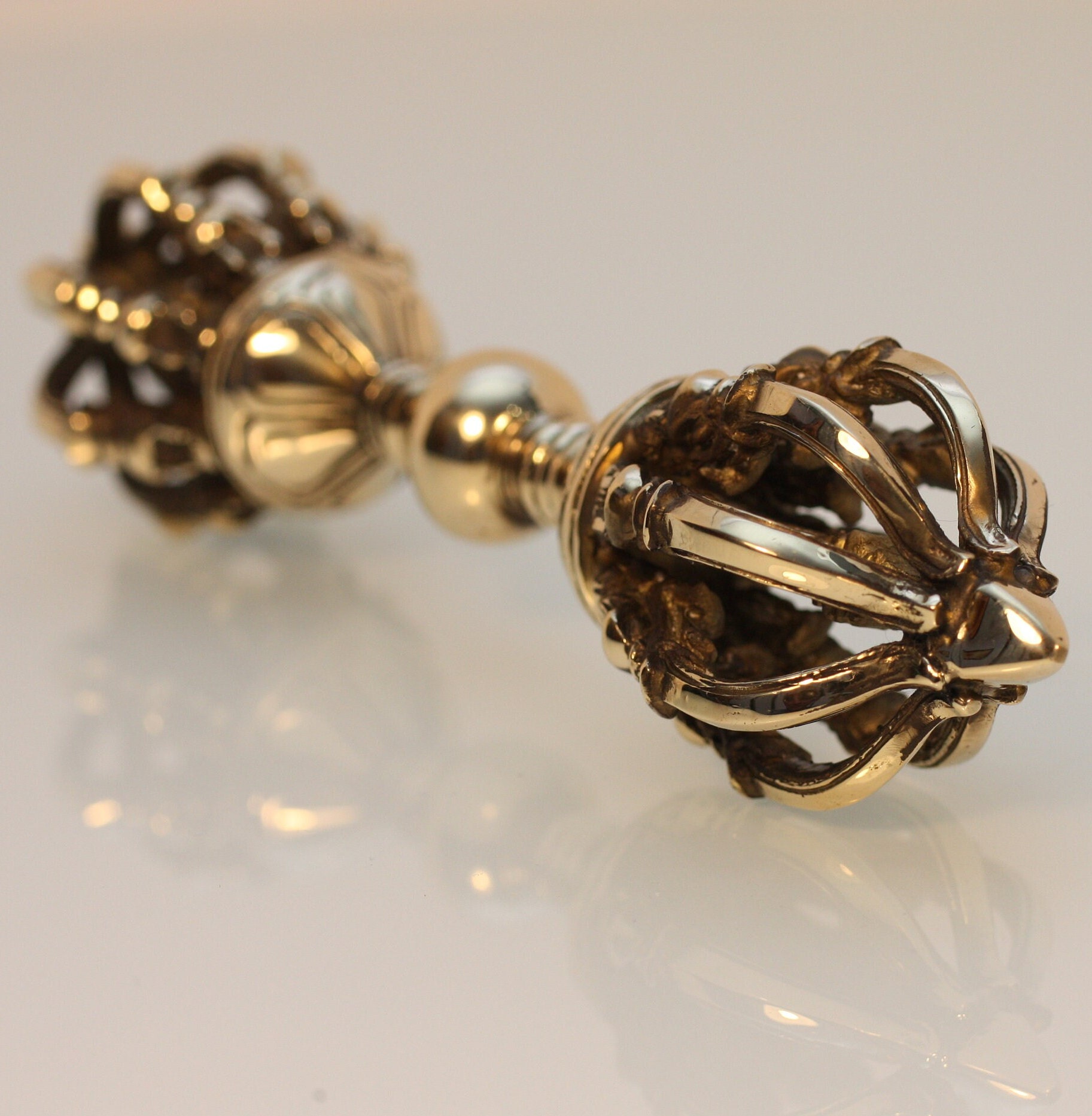 Vajra, Dorje Six Petal Lotus, Buddhist Altar Buddhist Ritual Object - Etsy