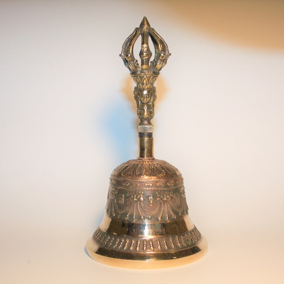 Ritual Bell, Ghanta, Drilbu 7 Inch - Etsy