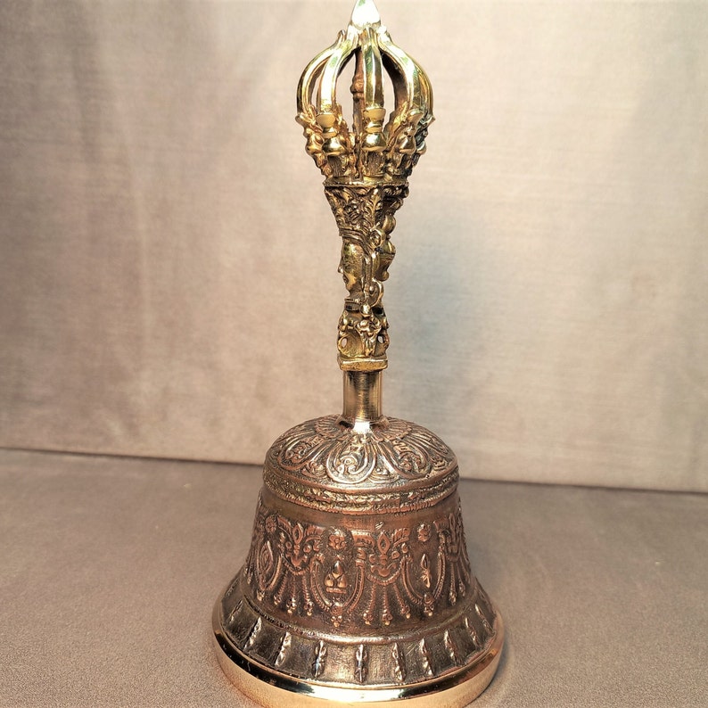 Buddhist Bel 6 Inch, Ghanta Drilbu. - Etsy
