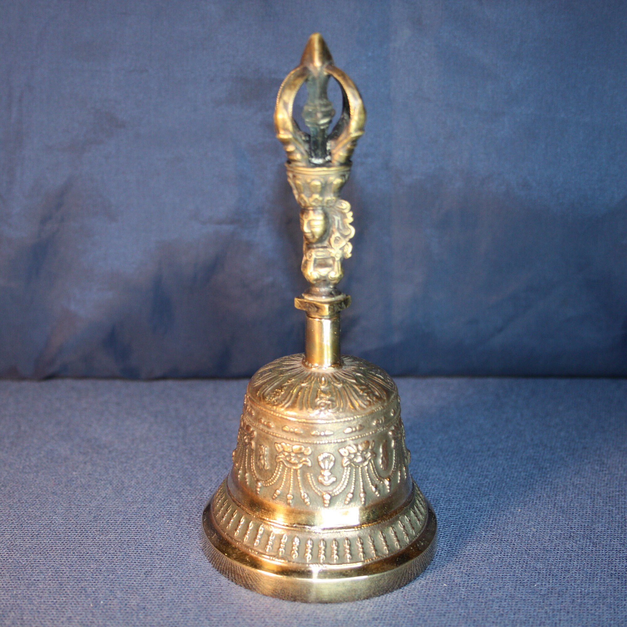 Buddhist Altar Bell, Ghanta, Drilbu 6 Inch - Etsy