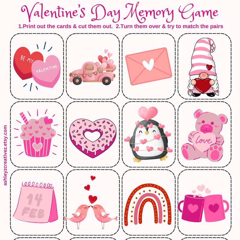 Memory Game - Etsy