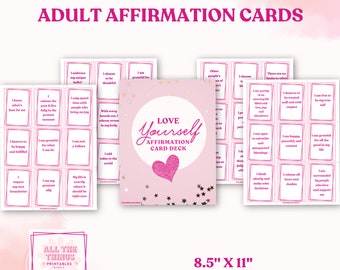 Empowering Daily Affirmation Cards for Positive Living Inspire Your ...