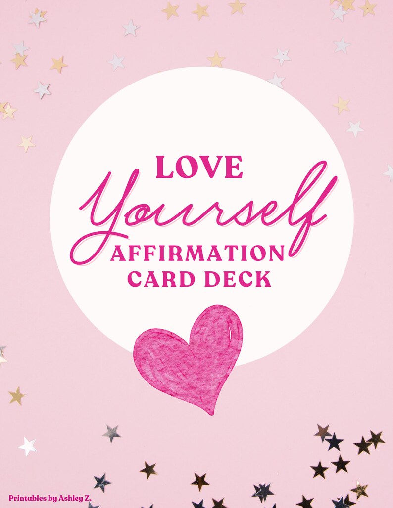 Adult Positive Affirmation Cards - Etsy