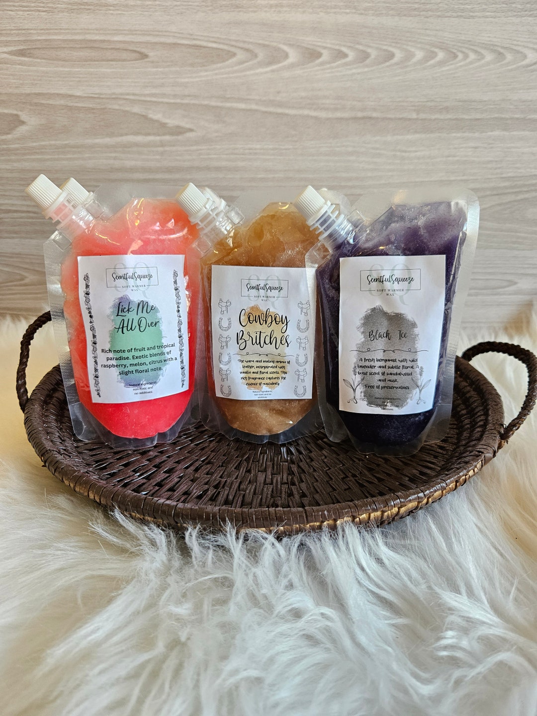 Squeezable Soft Wax, Squeeze Pouch, Soft Wax Melt, Warmer Wax, Scented ...