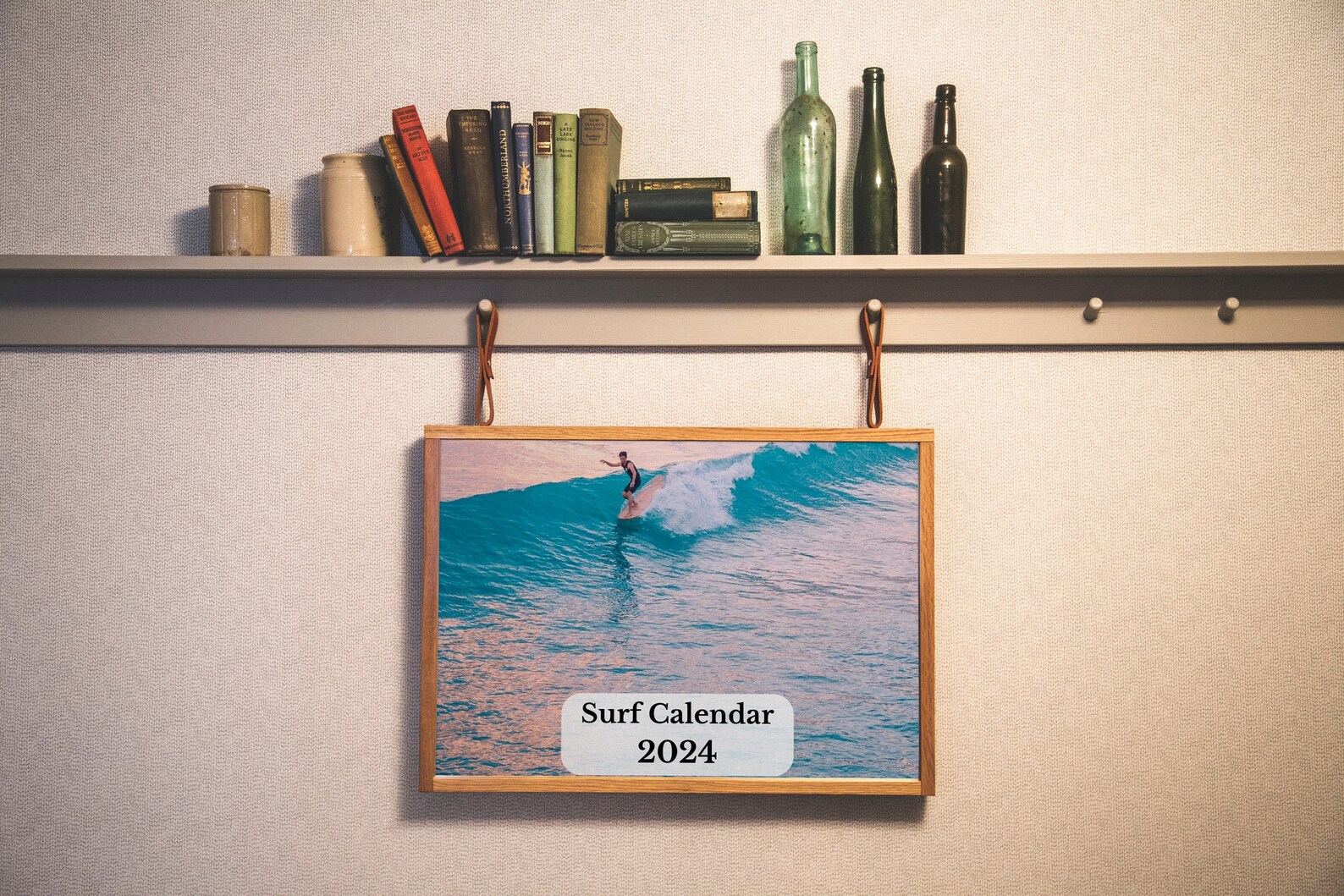 Surf Bliss 2024 Digital Calendar Save the Date & Best Surf Spots Beach ...