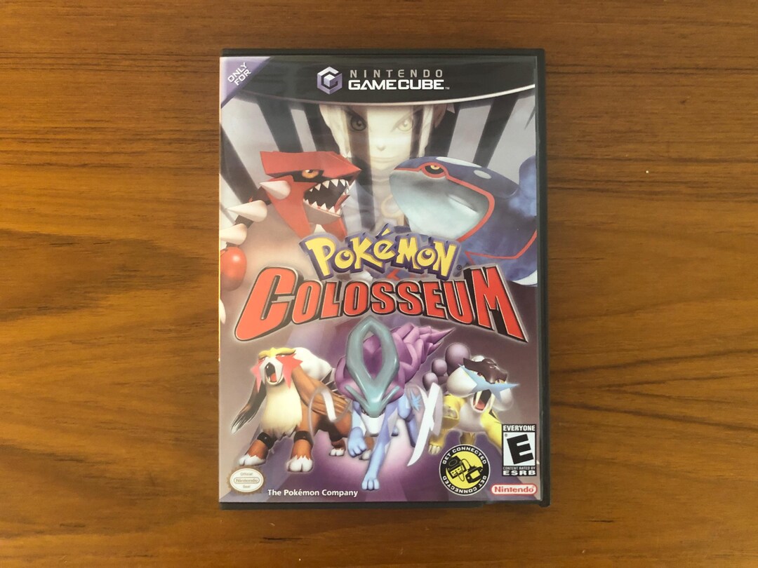 Pokémon Colosseum | Reproduction Case | NTSC | Nintendo Gamecube - Etsy