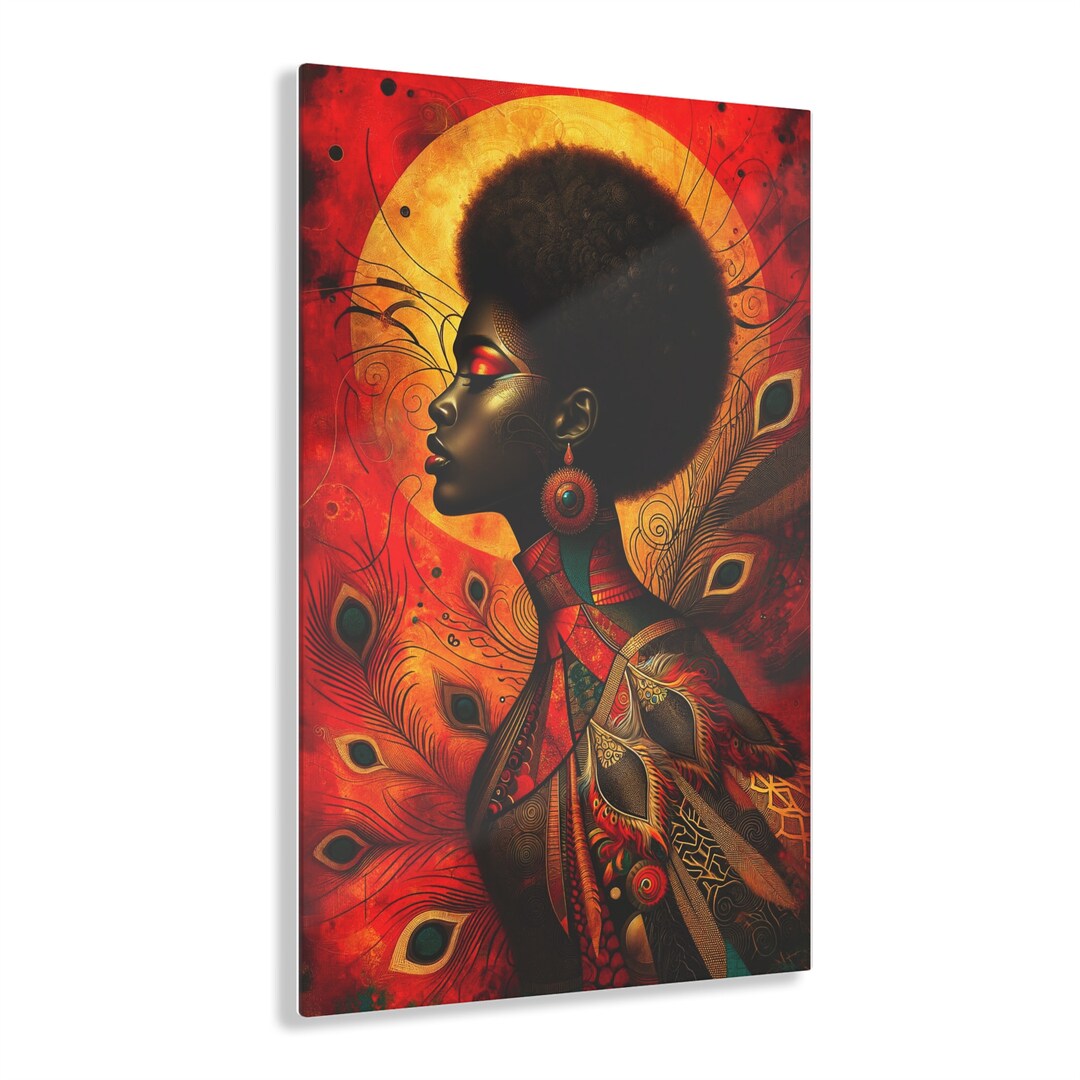 Nafula African Woman Acrylic Prints - Etsy