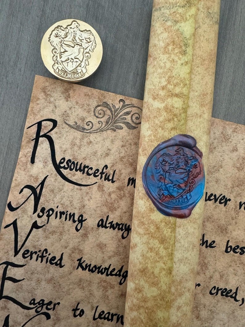 Custom Scroll Handwritten Letter - Calligraphy Gift - Harry Potter ...