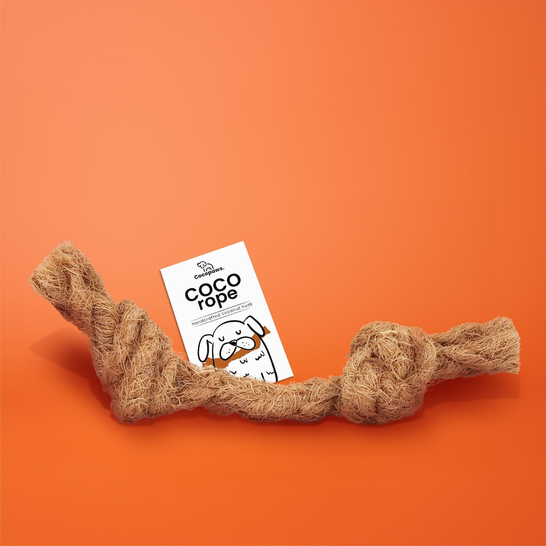 Natural Coconut Husk Coco Rope - Durable, Eco-friendly Chew Toy for ...