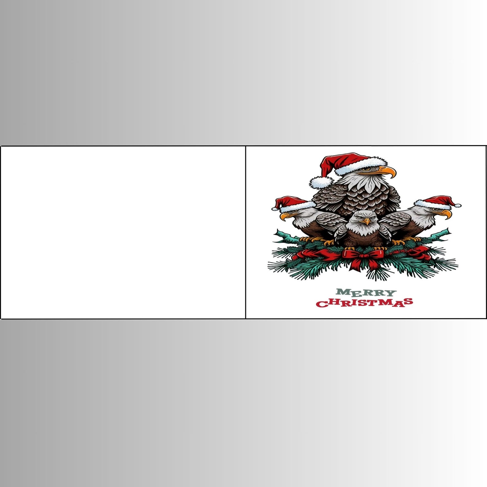 Animals Christmas Card Printable, Merry Christmas Card, Christmas Cards ...