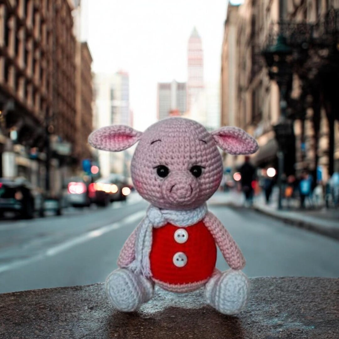 Cute Pig Crochet Pattern, Crochet Animal,english PDF - Etsy