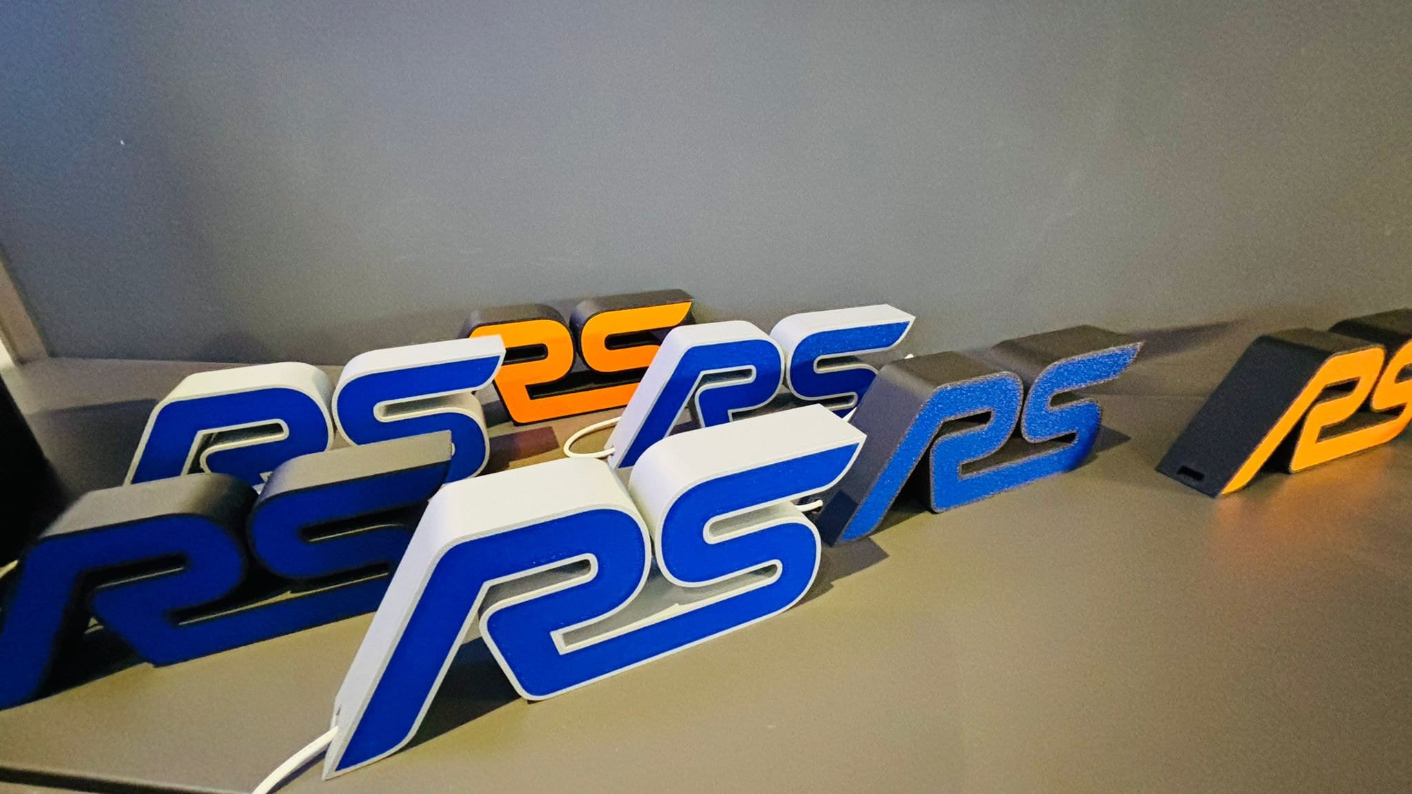 Ford RS Logo 3D Printed - Etsy