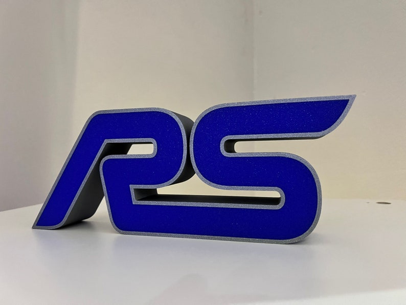 Ford RS Logo 3D Printed - Etsy