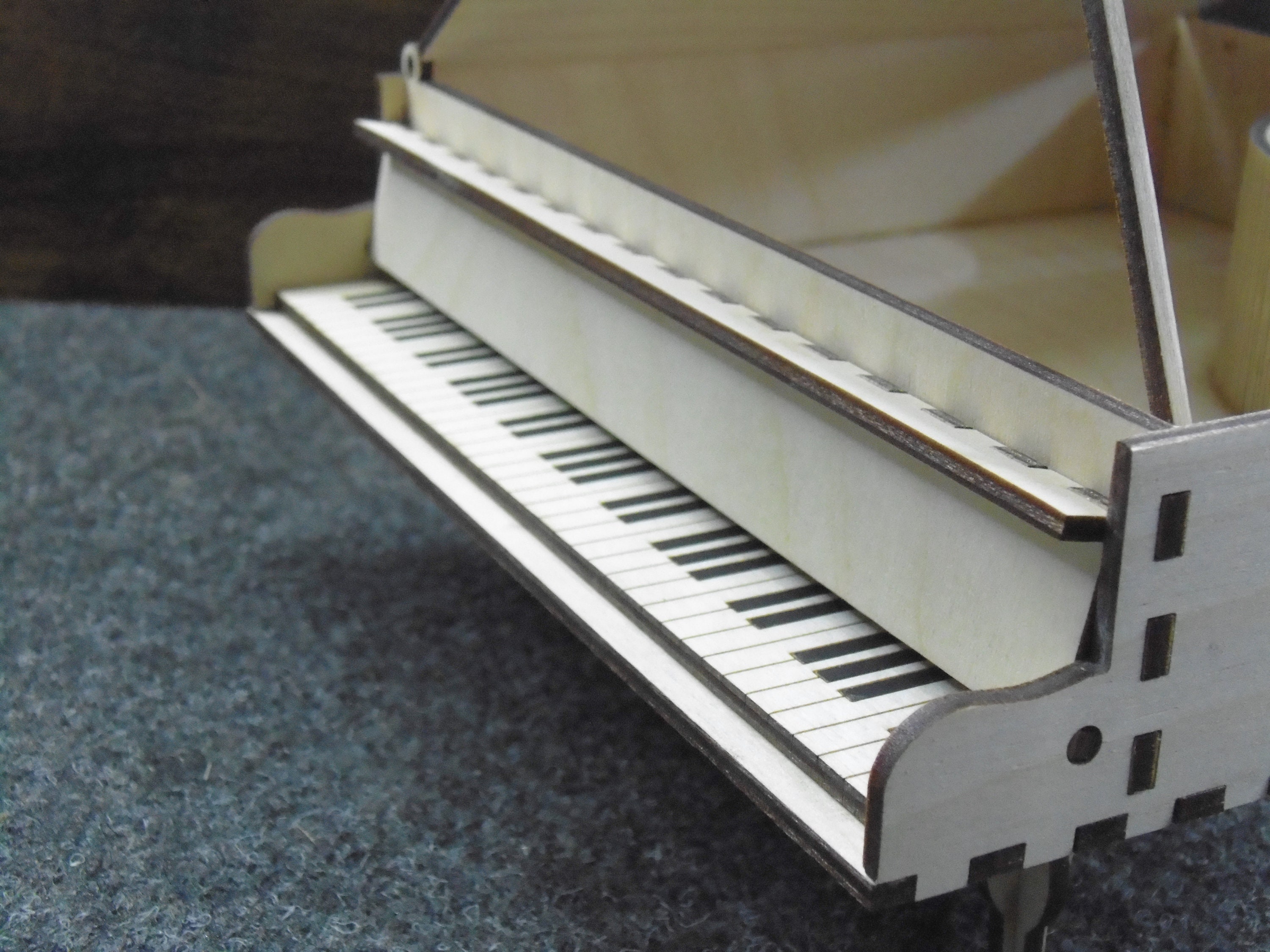 Piano - Mini Box. Cutting File - Etsy