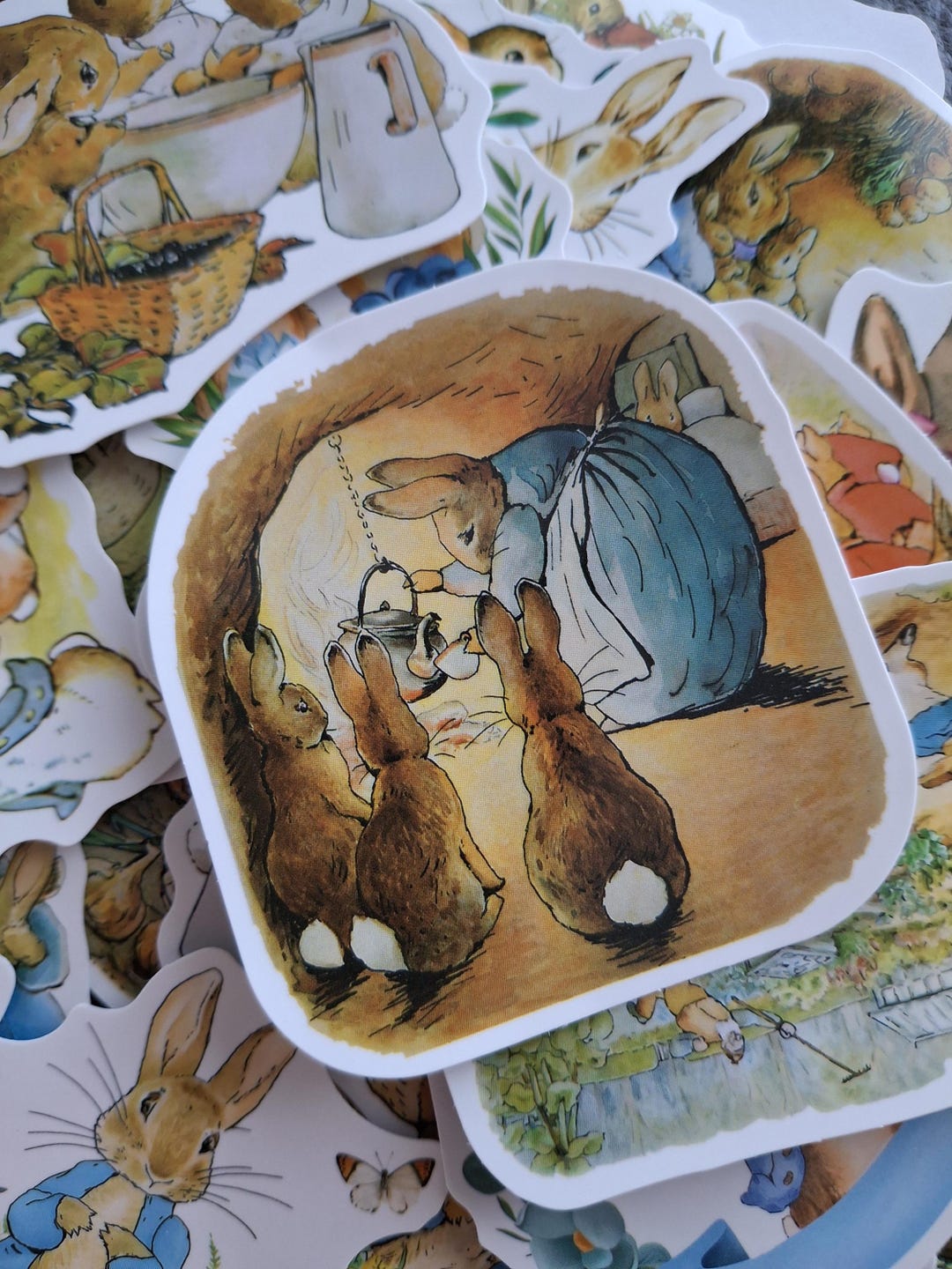 10-35 X Peter Rabbit Stickers / Decals | Size: 3 Cm - 5 Cm | Cute ...