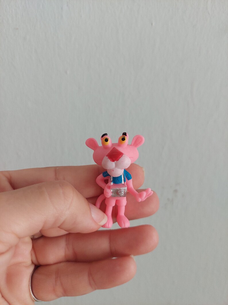 Vintage Pink Panther Small Figurines Collectibles Knick Knacks Kids ...