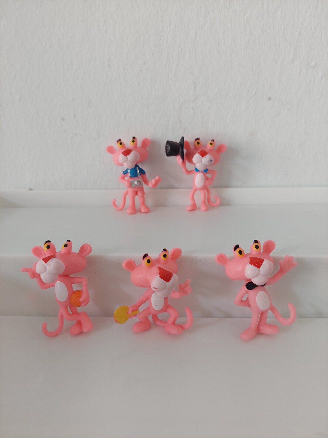 Vintage Pink Panther Small Figurines Collectibles Knick Knacks Kids ...