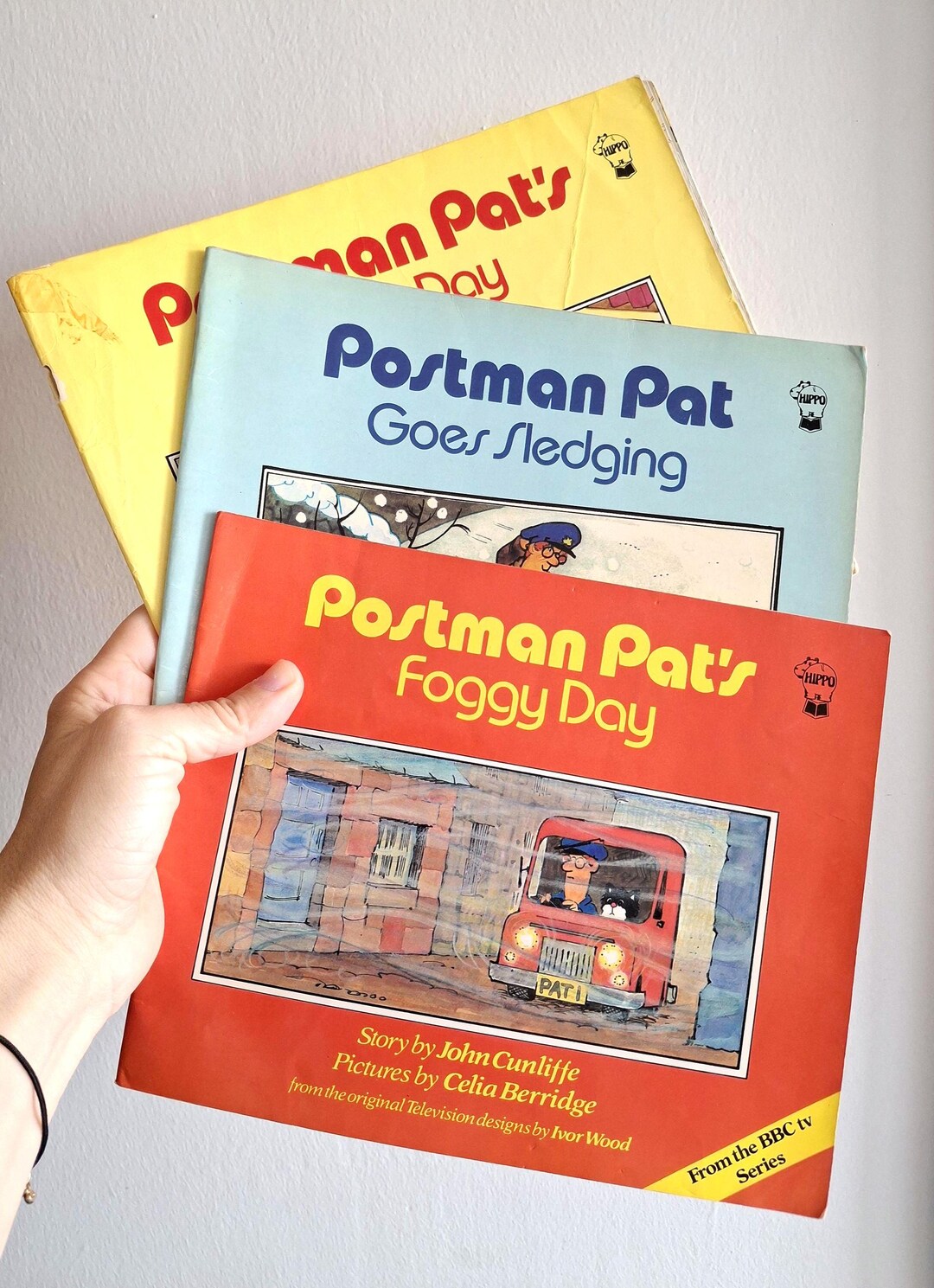 3 X Vintage Postman Pat Kids Books | BBC | Children Books | 1980s ...