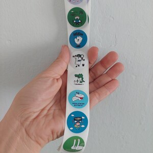 80 X Cute Animal Round Stickers Decals Kids Cartoon Animation Figures 2 ...