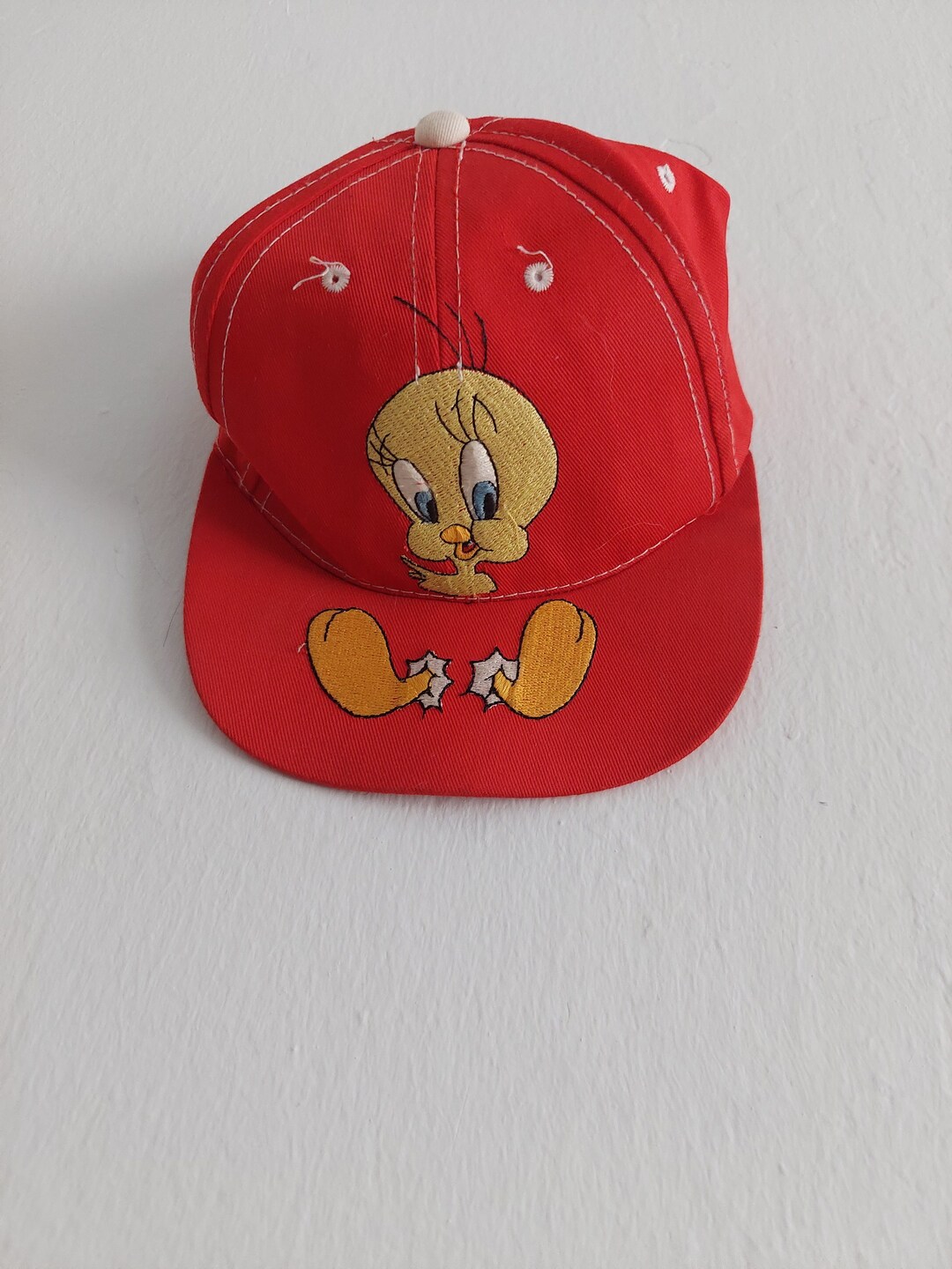 Vintage 'tweety' Kids Cap Looney Tunes Baby Cap Hat Headwear ...
