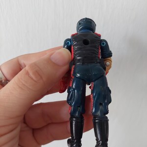 Set of 4 Vintage 1980s HASBRO GI Joe Figurines Collectible Figure Commander Cobra Arah Backstop ...