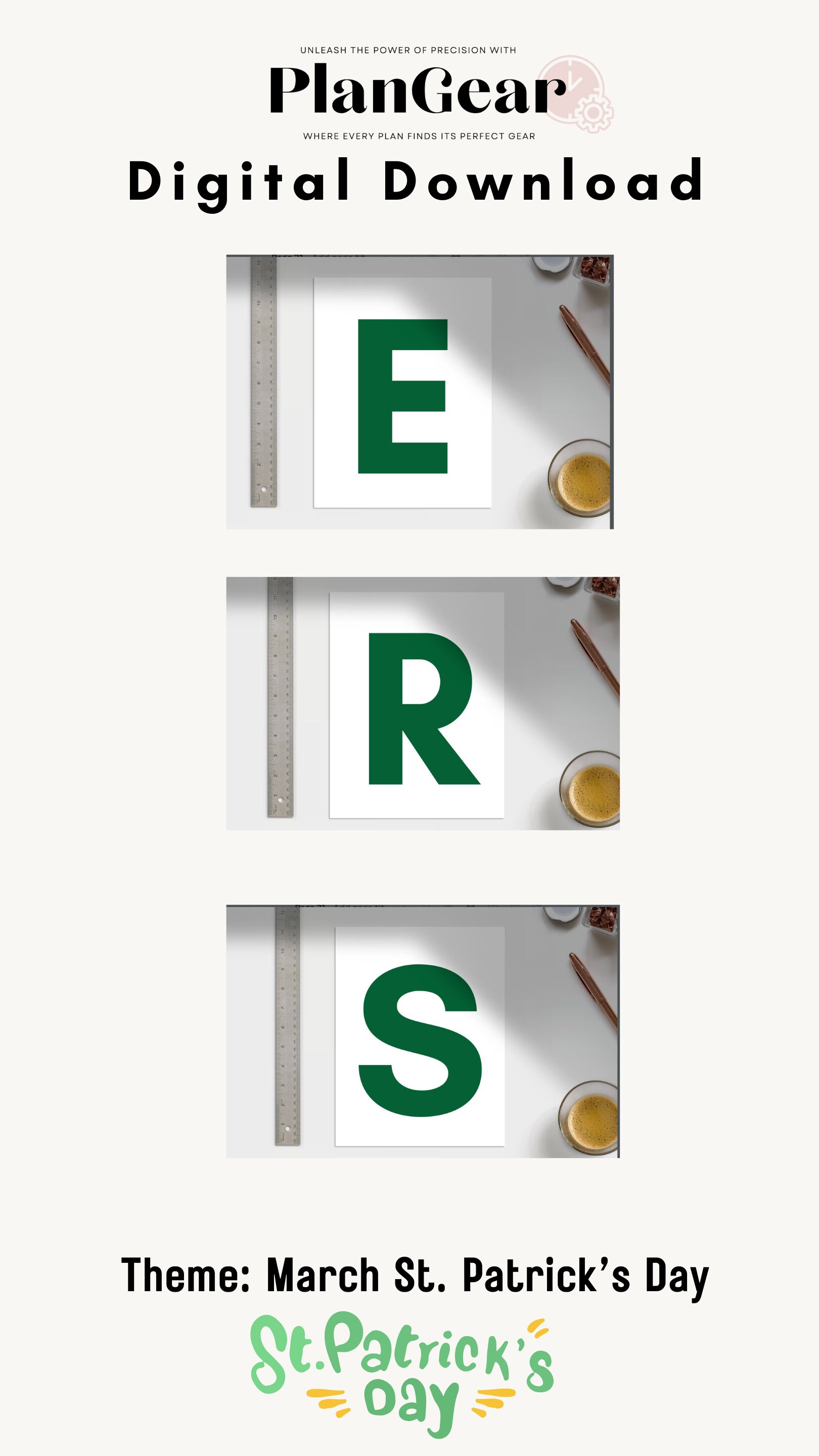 Classroom Bulletin Board Set March St Patricks Day Lucky Learners Theme ...