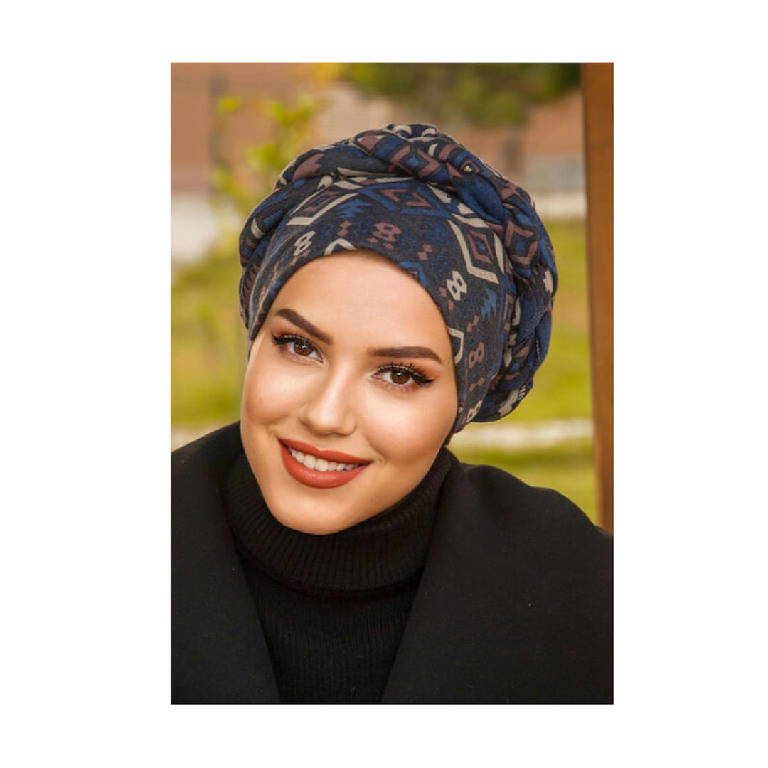 Ethnic Turban for Women, Roped Turban, Instant Head Wrap, Stylish Head ...