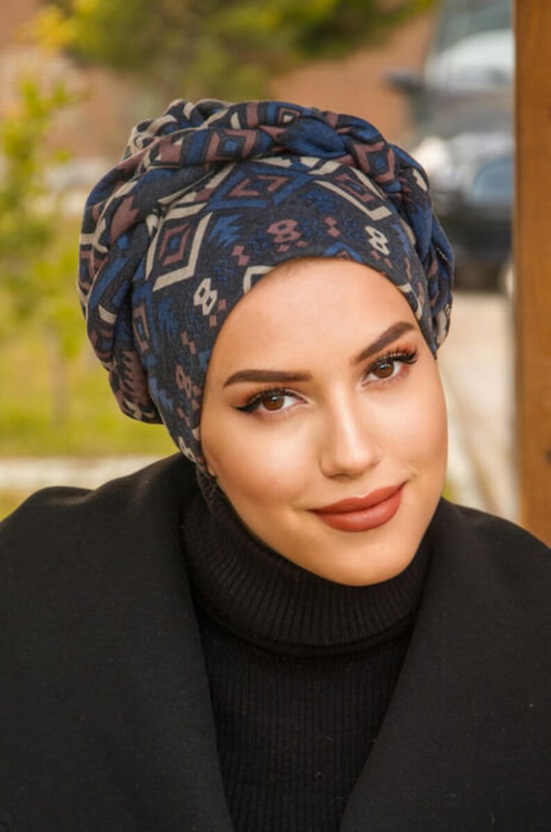 Ethnic Turban for Women, Roped Turban, Instant Head Wrap, Stylish Head ...