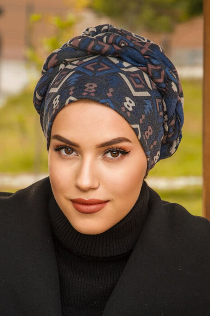 Ethnic Turban for Women, Roped Turban, Instant Head Wrap, Stylish Head ...