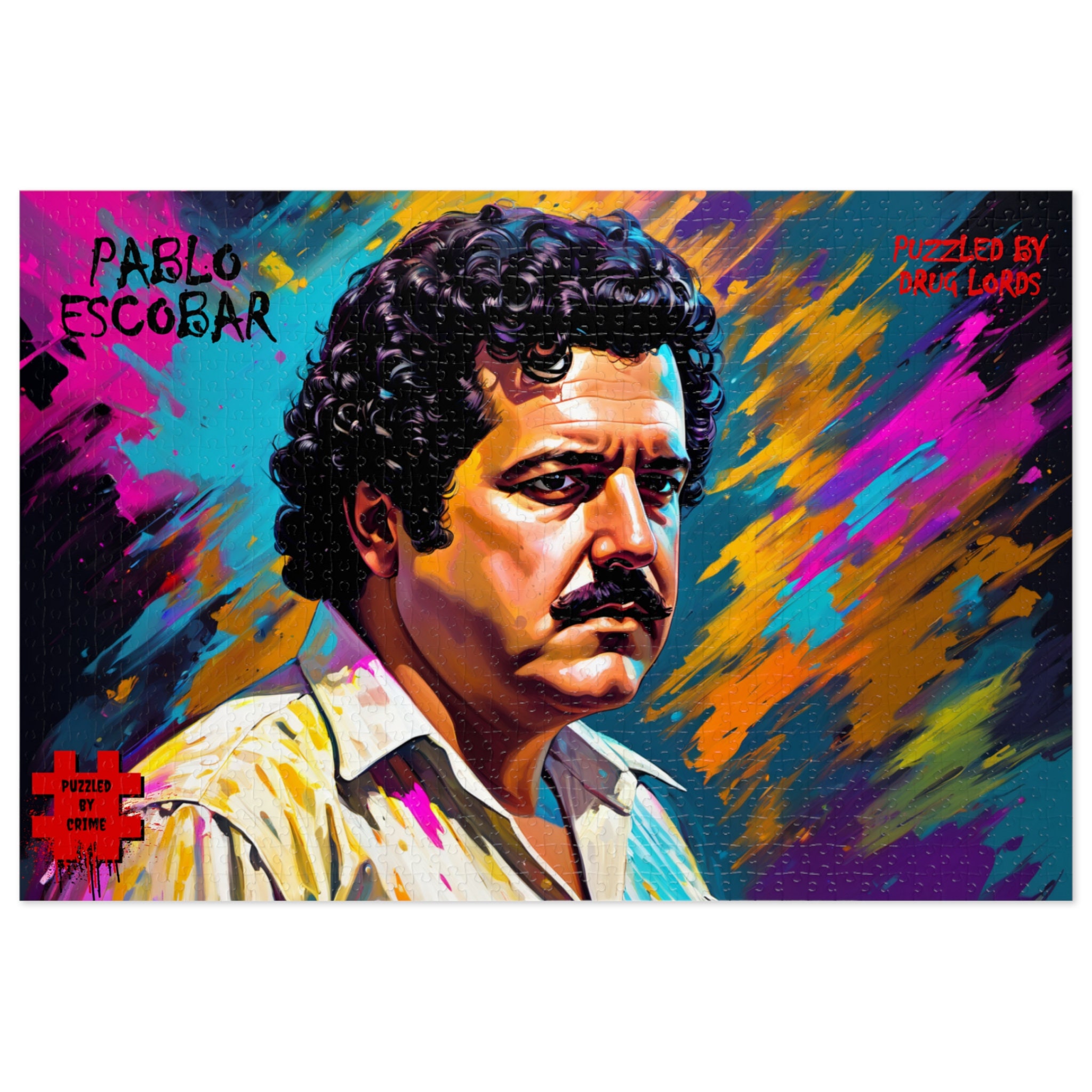 Puzzled by Drug Lords - Pablo Escobar; 1000 Piece Jigsaw Puzzle for ...
