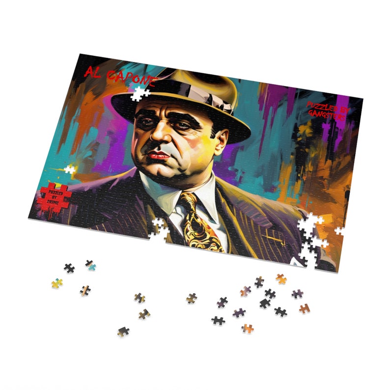 Puzzled by Gangsters Al Capone 1000 Piece Jigsaw Puzzle for Adults - Etsy