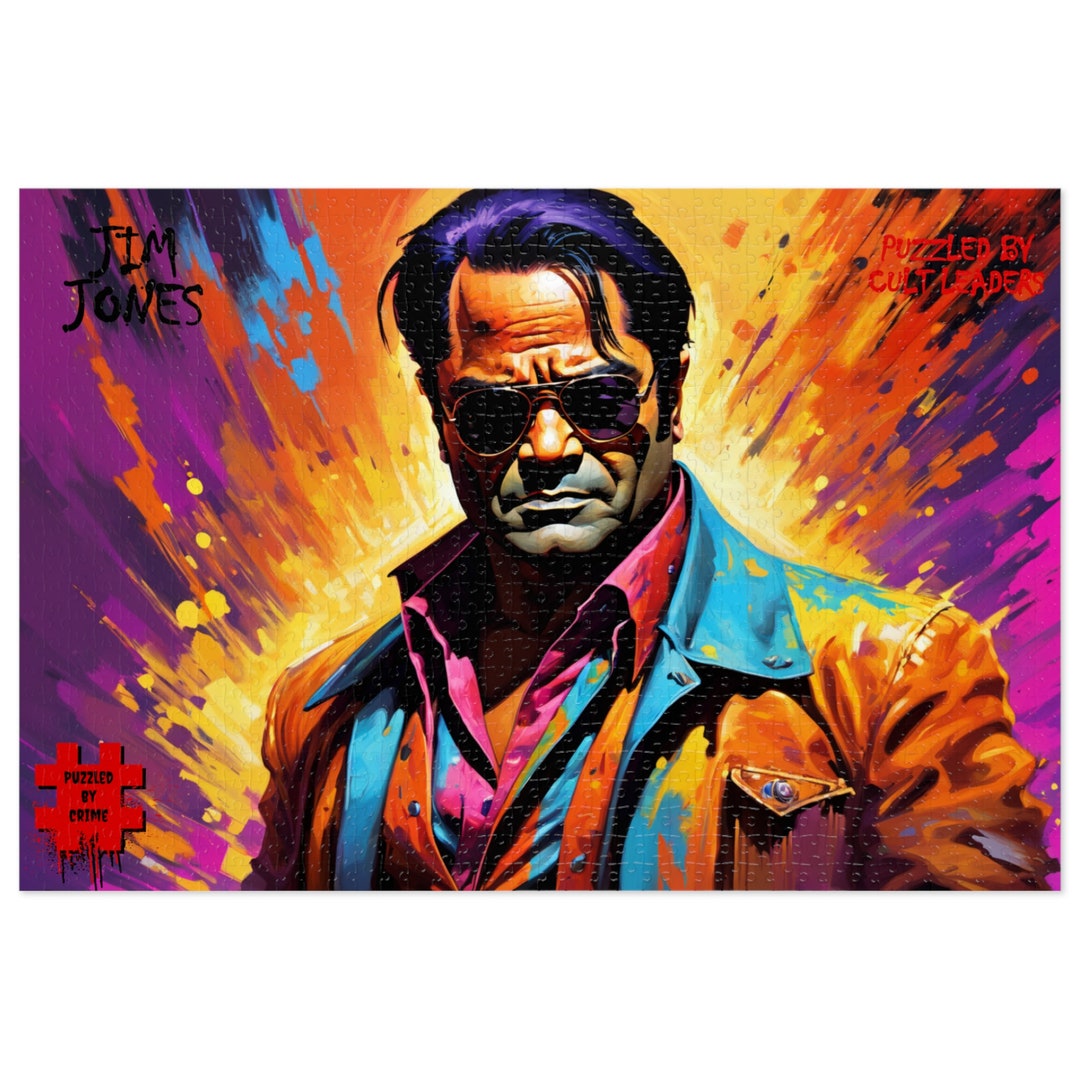 Puzzled by Cult Leaders - Jim Jones; 1000 Piece Jigsaw Puzzle for ...