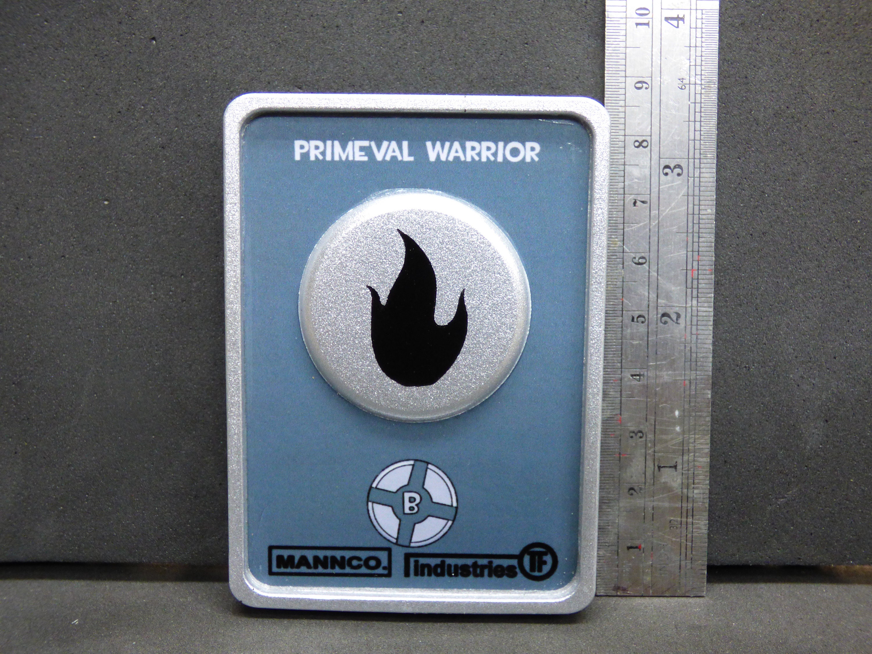 Primeval Warrior Badge - Etsy