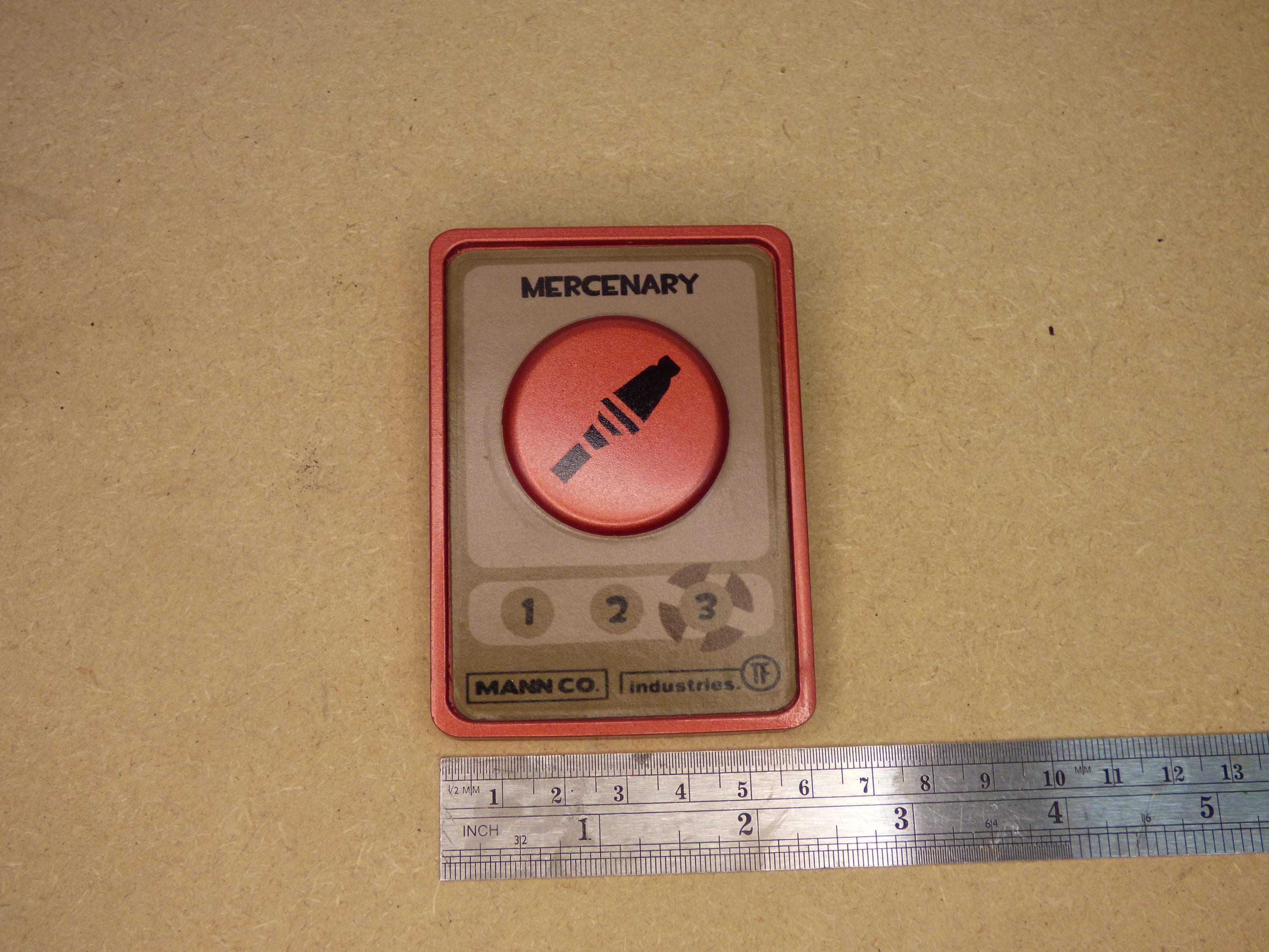 Bronze Mercenary Badge - Etsy