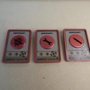 Bronze Mercenary Badge - Etsy