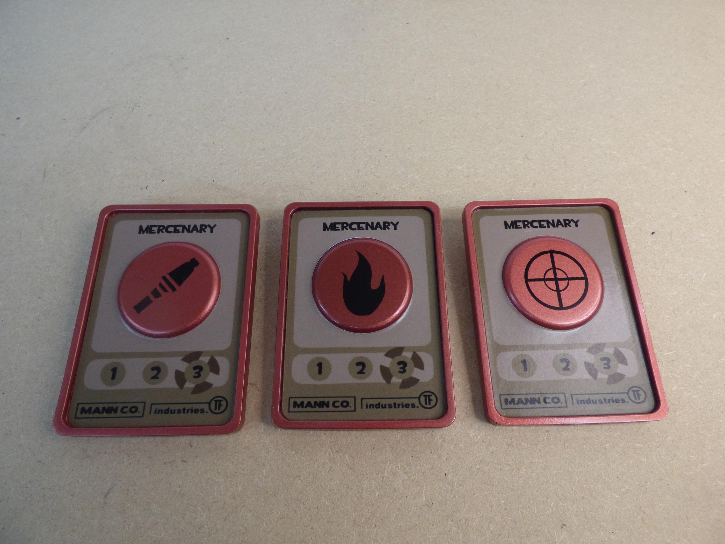 Bronze Mercenary Badge - Etsy