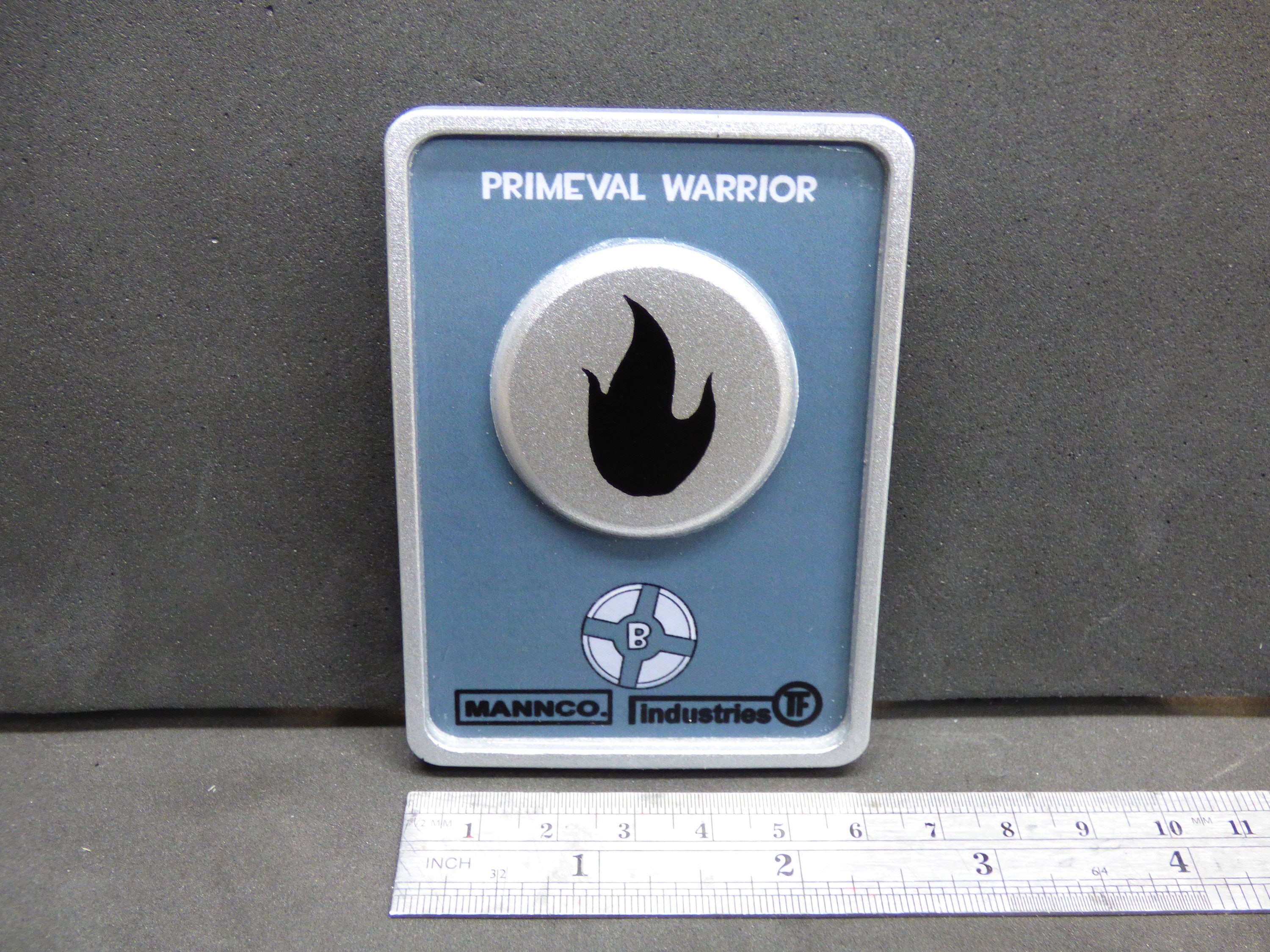 Primeval Warrior Badge - Etsy